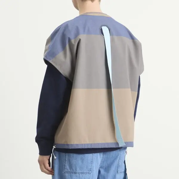 EBIT Patchwork Gilet Jacket