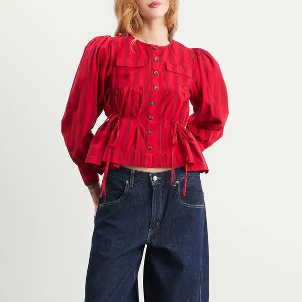 DAMSON MADDER Charlize Stripe Blouse