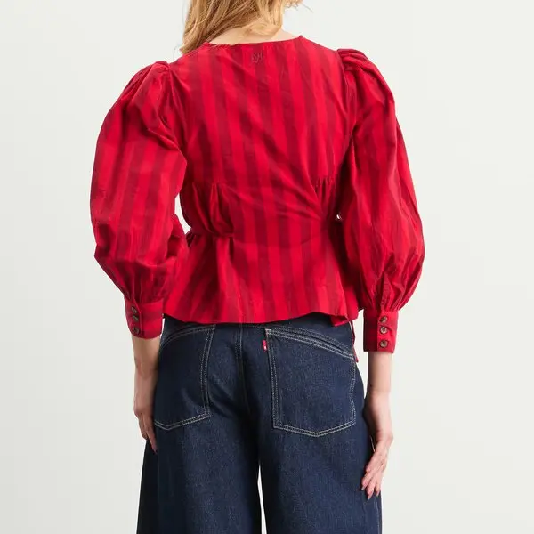 DAMSON MADDER Charlize Stripe Blouse