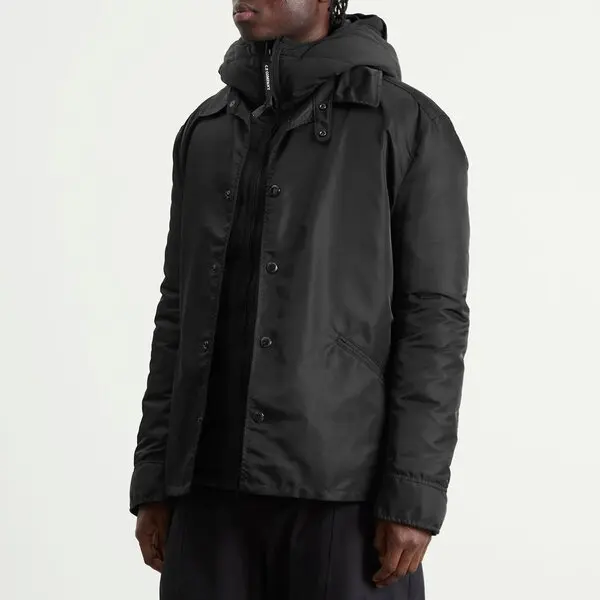 Junya Watanabe X C.p. Company Nylon Twill Goggle Jacket