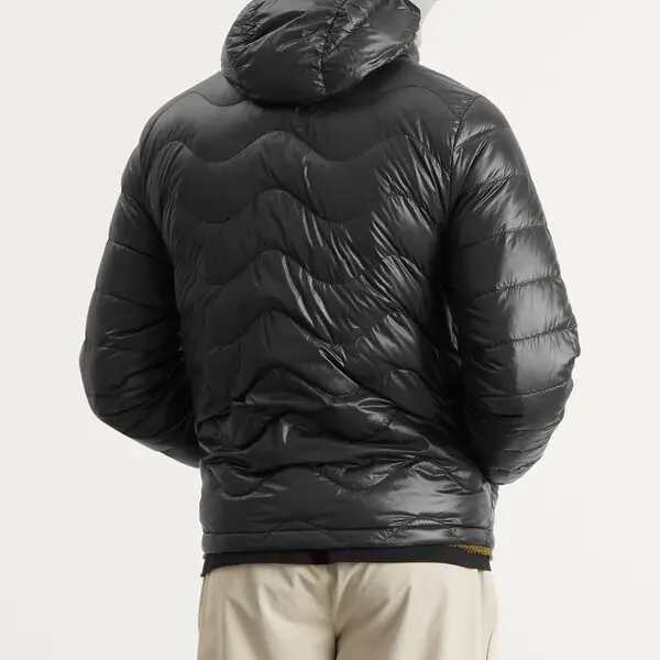 PURPLE MOUNTAIN OBSERVATORY Waves Hooded Puffa Jacket