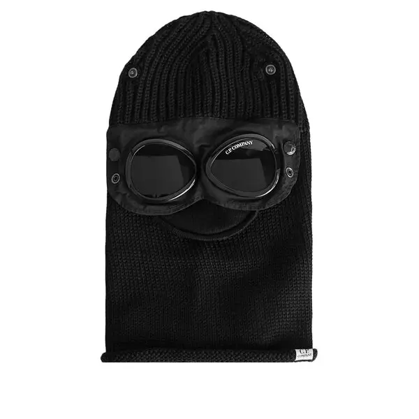C.P. COMPANY Wool Goggle Balaclava - Black