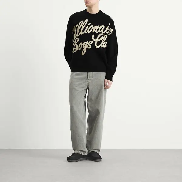 BILLIONAIRE BOYS CLUB Script Knitted Sweater