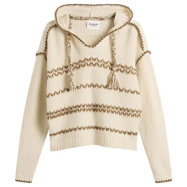 Isabel Marant Étoile Romera Jumper - Ecru/bronze