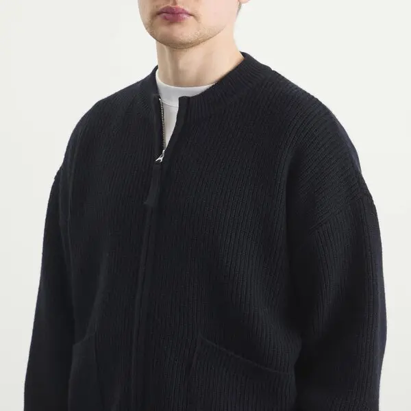 FRIZMWORKS Wool Deck Zip Cardigan