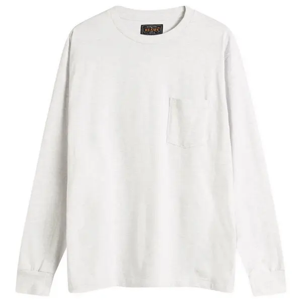 BEAMS Long Sleeve Pocket T-shirt