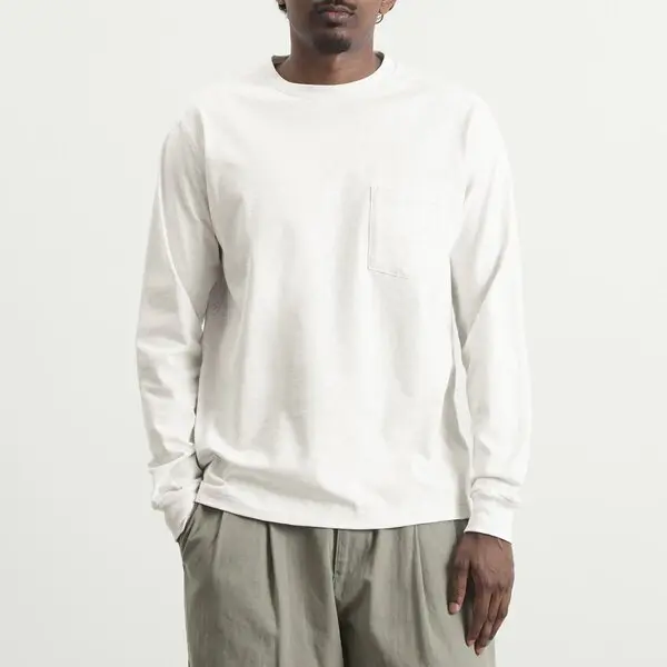 BEAMS Long Sleeve Pocket T-shirt