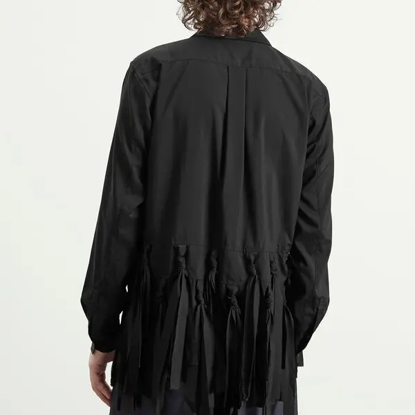 Comme Des Garçons Fringed Jacket | Size: | 100% Polyester | End Clothing