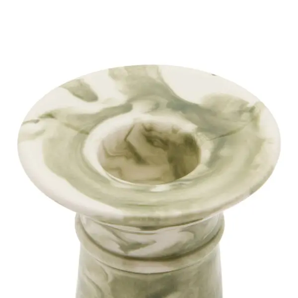 THE CONRAN SHOP Wardour Stubby Candlestick - Green