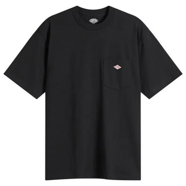 DANTON Pocket T-shirt - Black