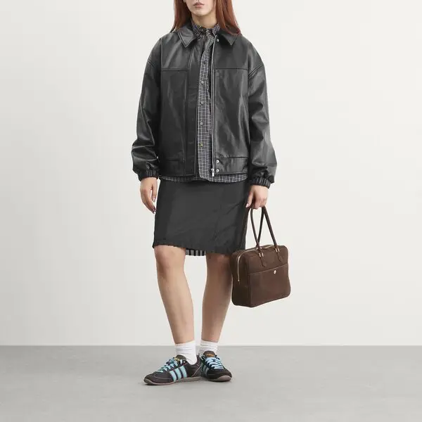 DUNST Suede Shoulder Bag