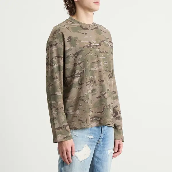 COLE BUXTON Waffle Long Sleeve