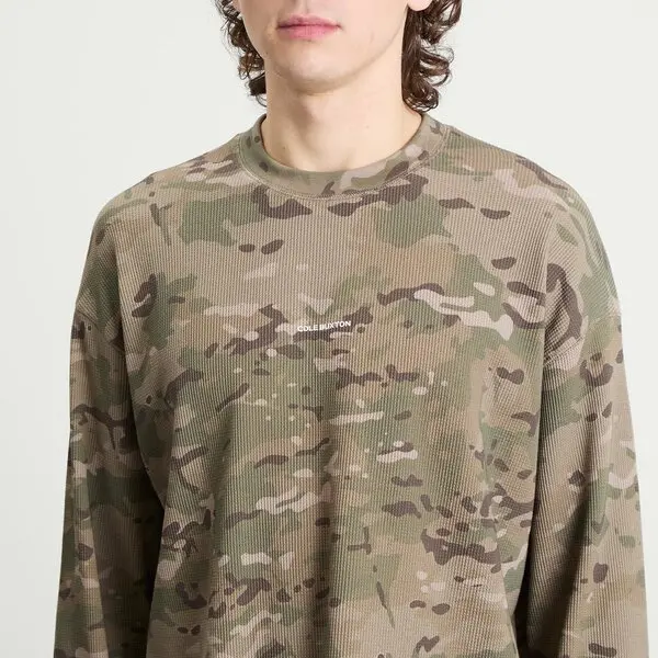 COLE BUXTON Waffle Long Sleeve