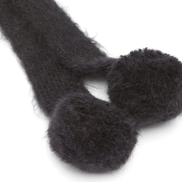 Acne Studios Klavad Fluffy Beanie Hat & Scarf