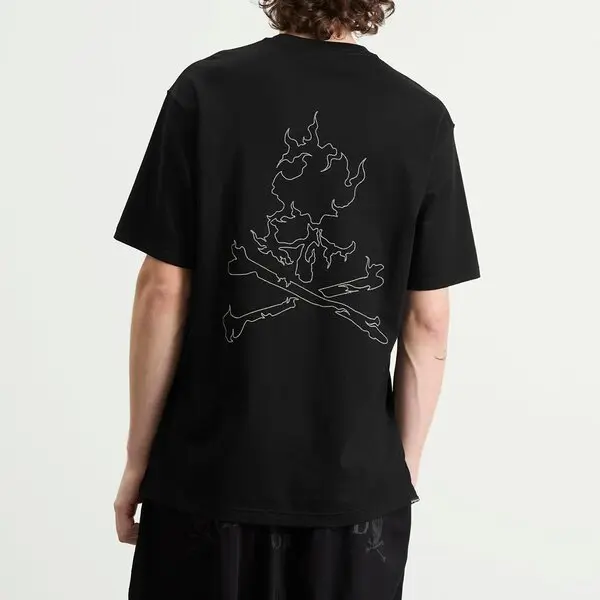 MASTERMIND WORLD Shorts Sleevebeaded Shorts Sleeve T-shirt