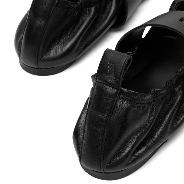 ALOHAS Sarea Leather Ballet Flat Shoes