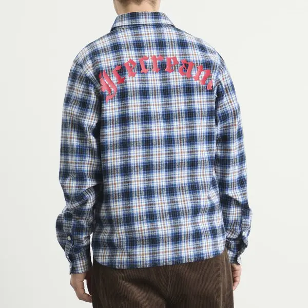 ICECREAM Mascot Check Shirt