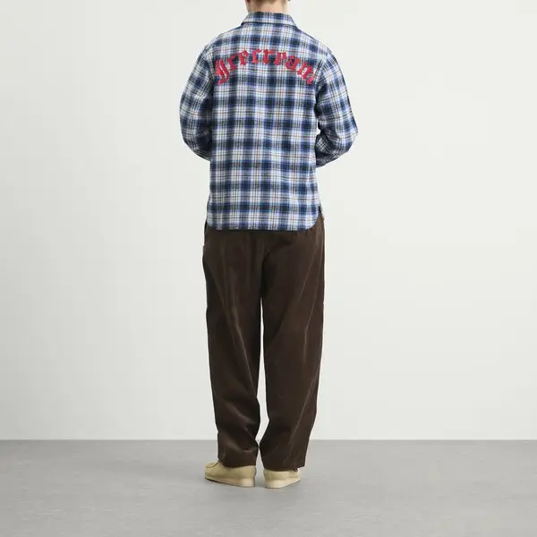 ICECREAM Mascot Check Shirt