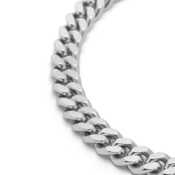 Tom Wood 7" Curb Bracelet L - Silver