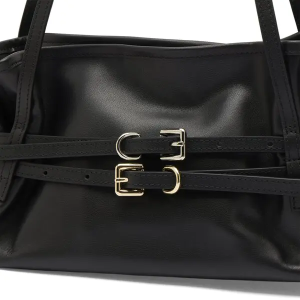 JUSTINE CLENQUET Sidney Evening Bag - Black