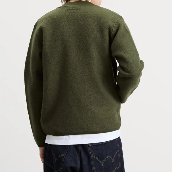 Universal Works Wool Fleece Zip Bomber Presented Jacket