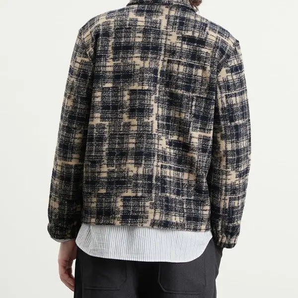 Universal Works Patch Check Fleece Rams Jacket