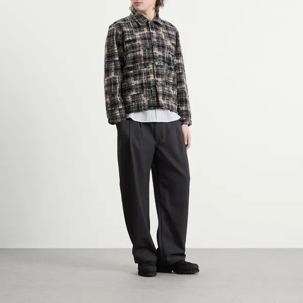 Universal Works Patch Check Fleece Rams Jacket