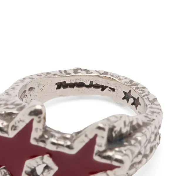 TWOJEYS Red Melted Stars Ring Exclusive