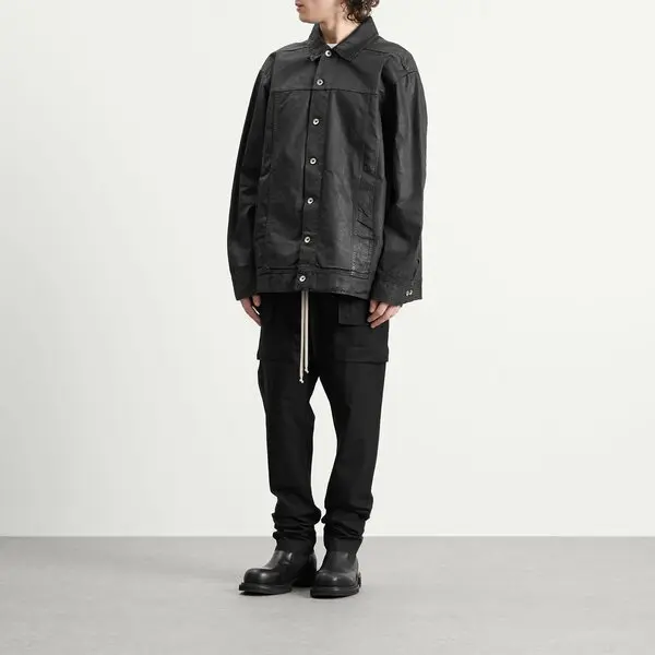 Rick Owens Jumbo Denim Worker Shirt