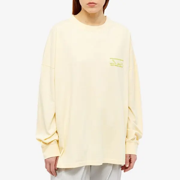 Martine Rose Long Sleeve Oversized Top