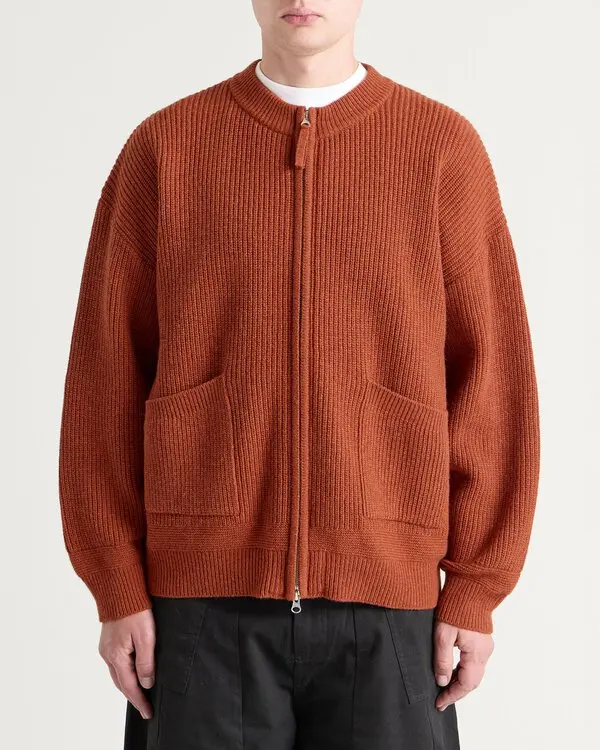 FRIZMWORKS Wool Deck Zipup Cardigan