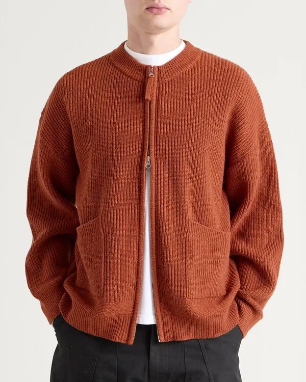 FRIZMWORKS Wool Deck Zipup Cardigan