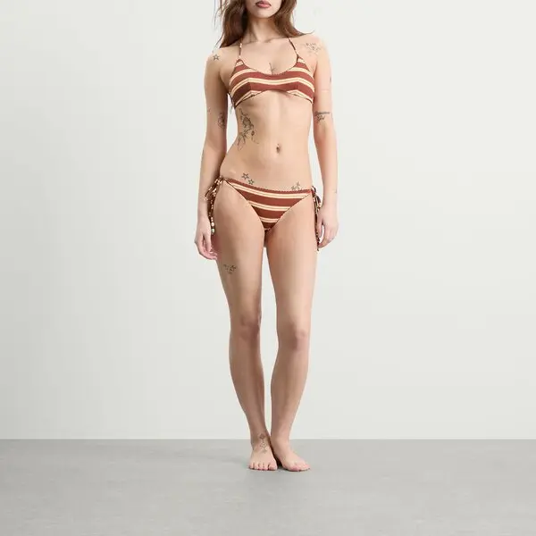 DAMSON MADDER Trudi Reversible Bikini Bottom | Size: | Elastane/polyamide | End Clothing