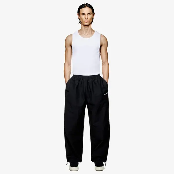 MKI MIYUKI ZOKU Washed Cotton Nylon Parachute Pants