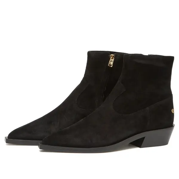 ANINE BING Bekah Flat Western Boots