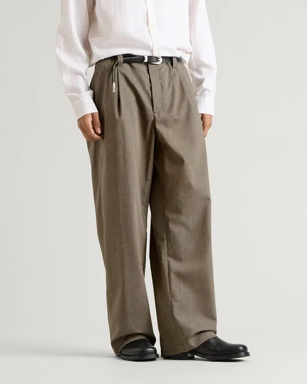 Our Legacy Flowy Fleck Wool Still Chino