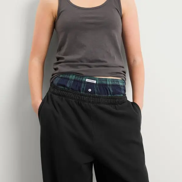 Acne Studios Felle Sweatpants With Boxers
