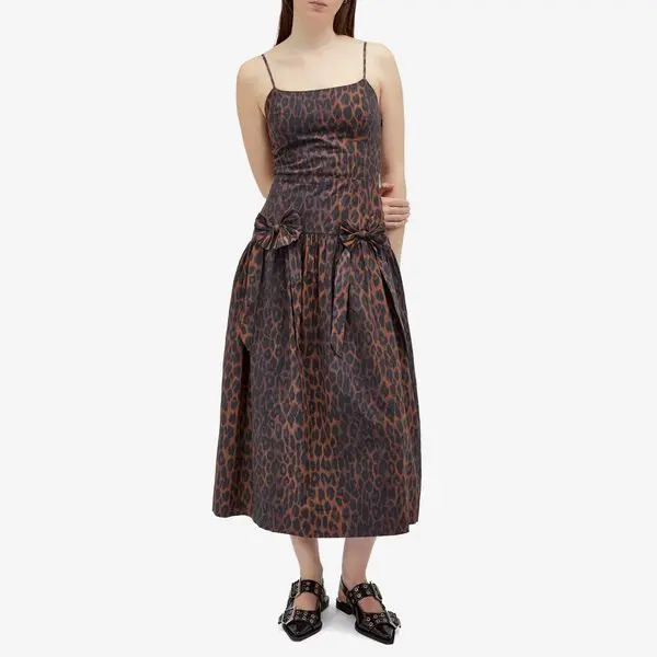 DAMSON MADDER Persephone Midi Dress | 100% Cotton | End Clothing