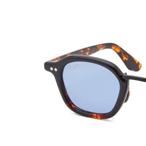 AKILA Iris Sunglasses - Black/tortoise/blue