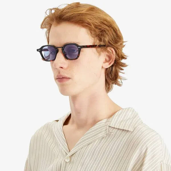 AKILA Iris Sunglasses - Black/tortoise/blue