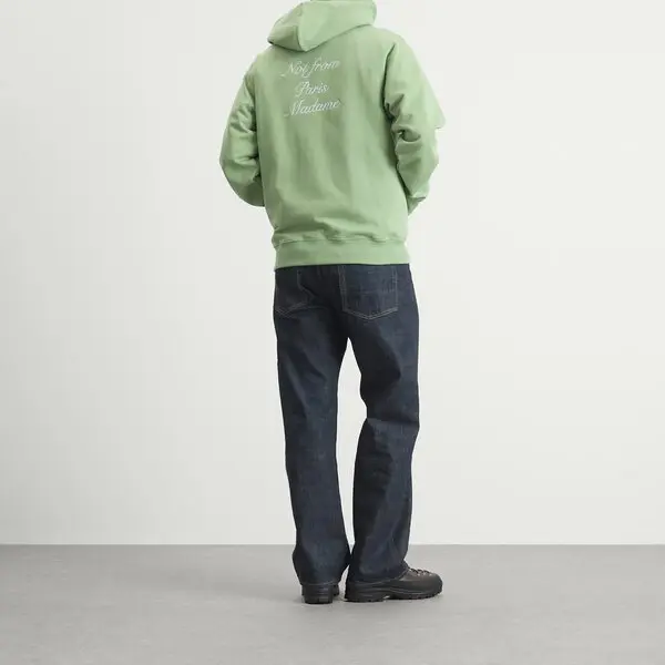 Drole De Monsieur Calligraphy Slogan Hoodie