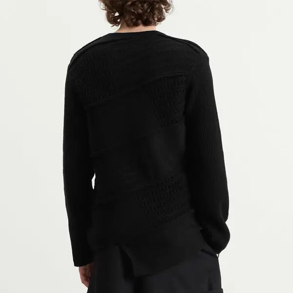 Comme Des Garçons Mix Knit Jumper | | Nylon/wool/acrylic | End Clothing