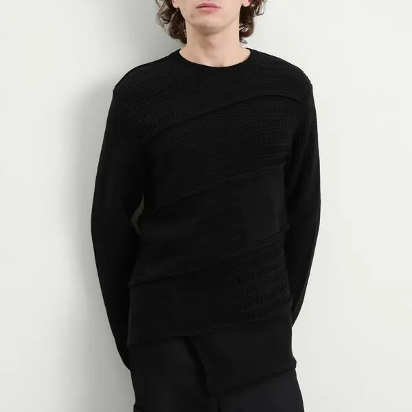Comme Des Garçons Mix Knit Jumper | | Nylon/wool/acrylic | End Clothing