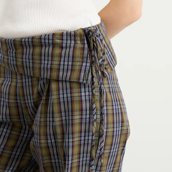DAMSON MADDER Fia Check Trousers | 100% Cotton | End Clothing