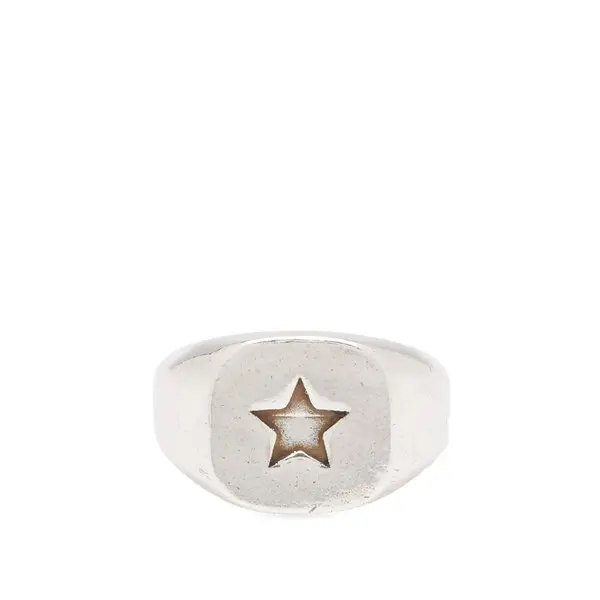 TWOJEYS Star Signet Ring - Silver