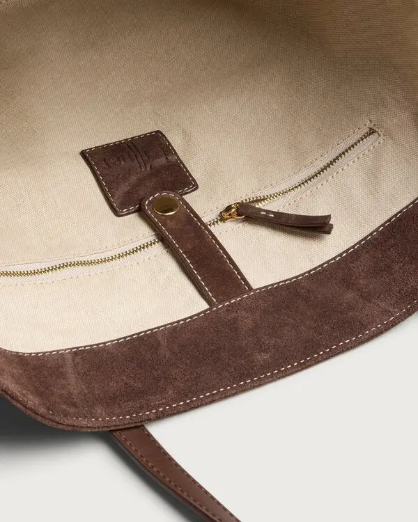 LIFFNER Sprout Suede Tote Bag