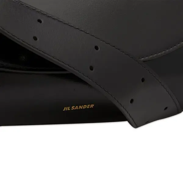 JIL SANDER Cannolo Bag - Black