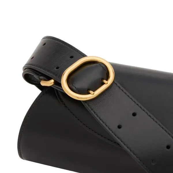 JIL SANDER Cannolo Bag - Black