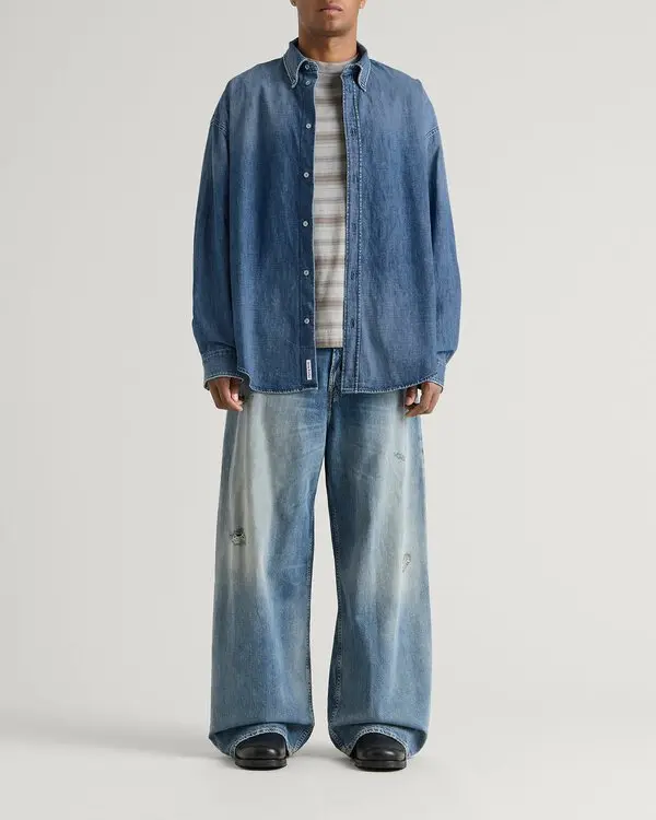 Acne Studios Setar Easy Blue Denim Shirt