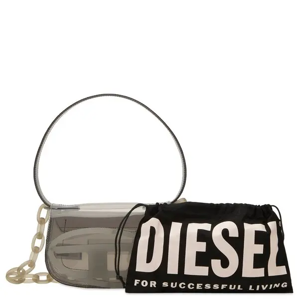 DIESEL® 1dr Logo Perspex Handbag